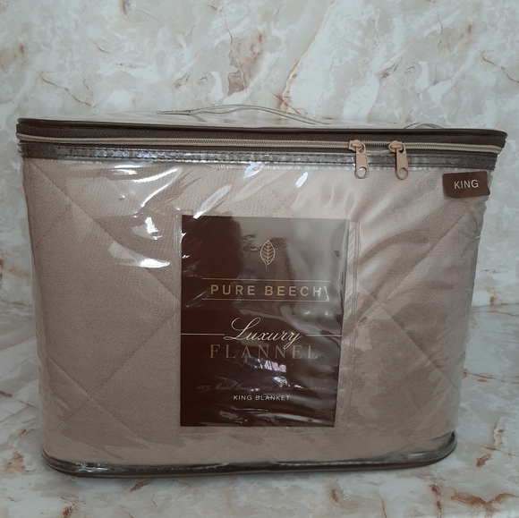 Pure Beech | Bedding | Pure Beech Luxury Modal Flannel King Blanket ...